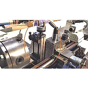 Mini Vertical Milling Slide Mounted on Z Type Caste Iron Angle Plate -Direct Fit for Mini Lathes