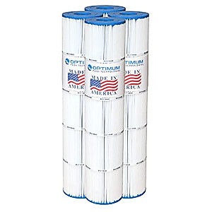 Pool Filter 4-Pack, Compatible Replacement for Jandy® CL580 R0357900, Unicel C-7482, Filbur FC-0820, & Pleatco PJAN145 Filter Cartridges