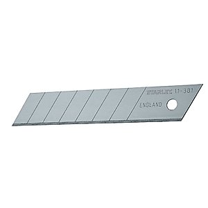 Stanley 11-301 Quick-Point Snap-Off Blades, 18mm, Pack of 3