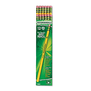 Product of Ticonderoga Woodcase Pencil, HB #2, Yellow Barrel, 96ct. - [Bulk Savings]