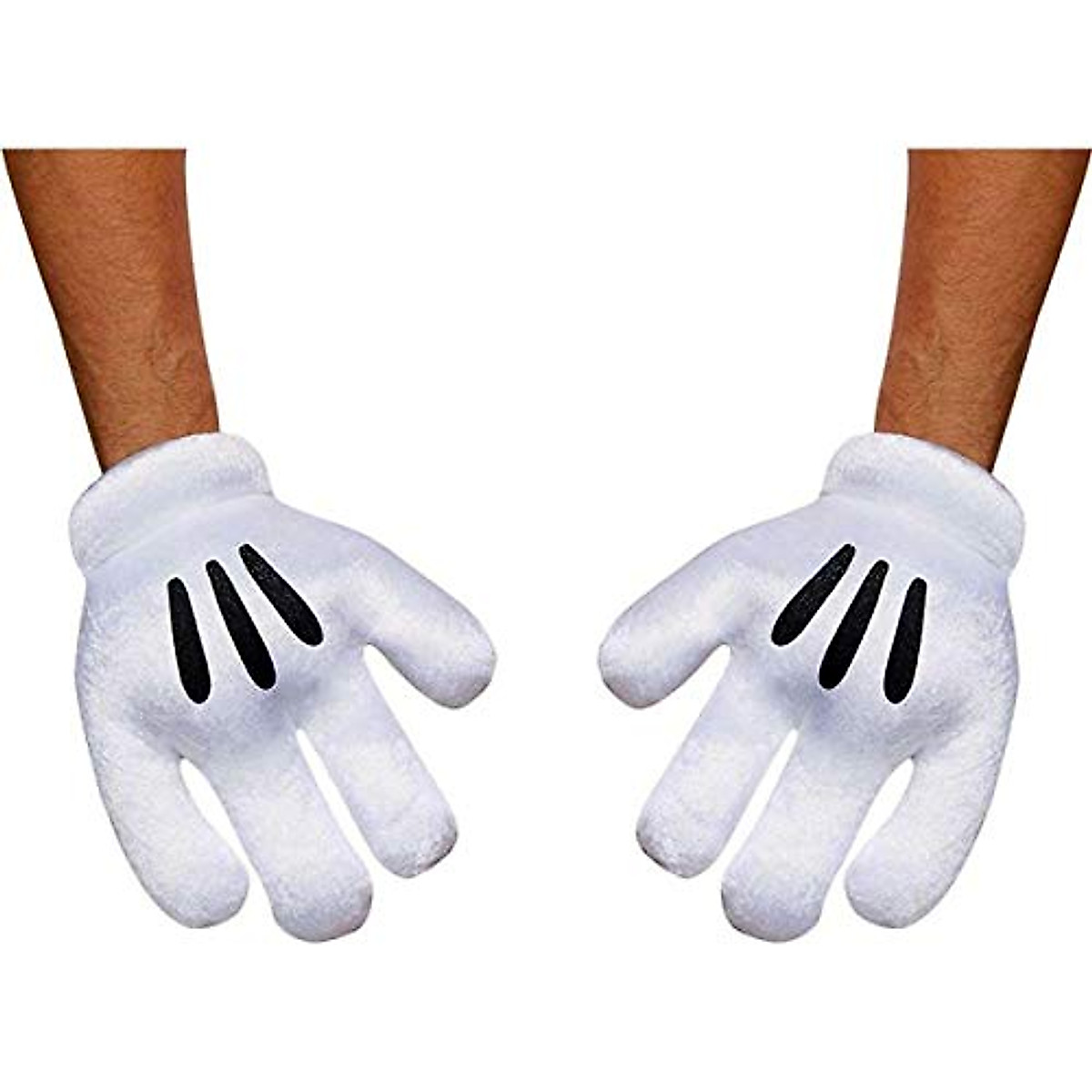Disguise Costumes Mickey Mouse Gloves, Adult