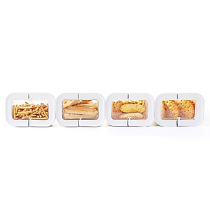 Lightweight Fliplock Containers Set 8 Pcs.