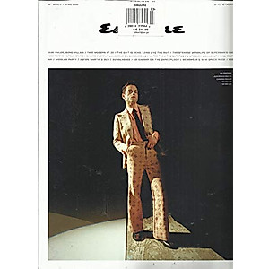 ESQUIRE MAGAZINE, STYLE & FASHION * MARCH/APRIL, 2020 * UK EDITION * PRINTED IN UK * (PLEASE NOTE: ALL THESE MAGAZINES ARE PET & SMOKE FREE MAGAZINES. NO ADDRESS LABEL. (SINGLE ISSUE MAGAZINE.)