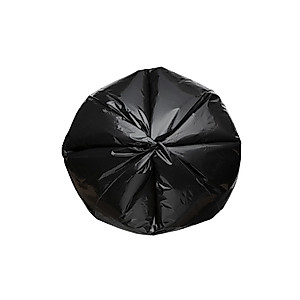 Top Knot Bags 45 Gallon Garbage Trash Bag 40X46" 1.5 Mil Black 100 Count Can Liner Bulk 40 Gallon 41 Gallon 42 Gallon 43 Gallon 44 Gallon Made in USA