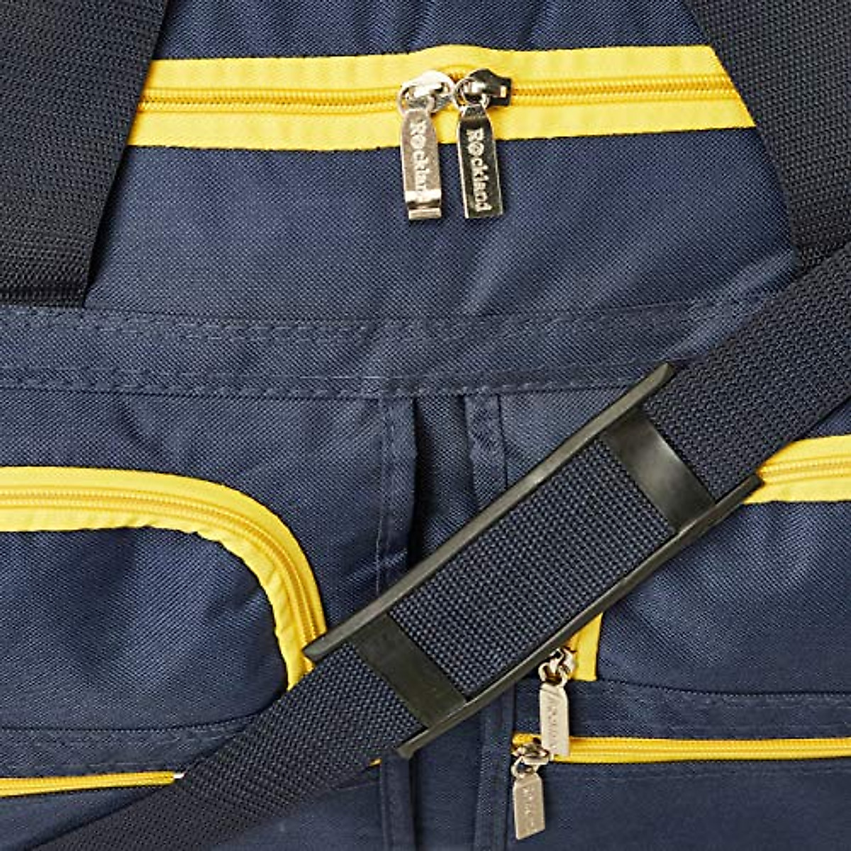 Rockland Rolling Duffel Bag, Navy, 40-Inch