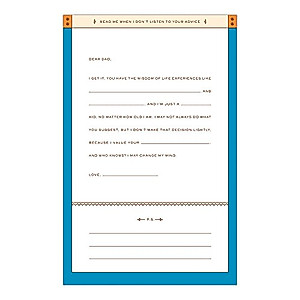 Knock Knock Letters to My Incredible Dad Read Me When Box