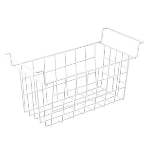 Orgneas 17.5 Inch Freezer Organizer Bins for Chest Freezer Refrigerator Basket Storage Rack Bins Deep Freezer Metal Wire Baskets 2Packs