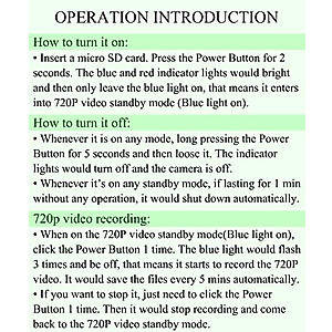 cainda Mini Spy Camera Full HD 1080P with Night Vision and Motion Detection, Super Video Recorder Sports Camera, Small Camcorder, Mini Security Camera for Car Home and Office Surveillance SQ11
