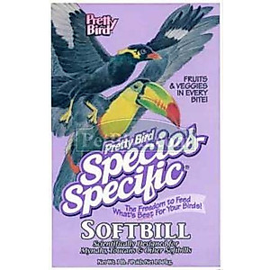 Pretty Bird International Small Softbill Bird Food, 20 Lb.