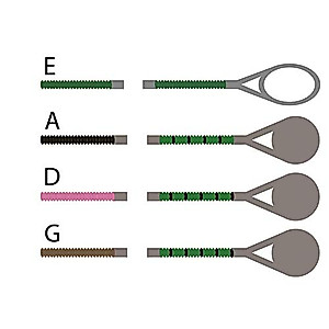 Pirastro Evah Pirazzi 4/4 Violin String Set - Medium Gauge - With Loop-End Gold-Plated E