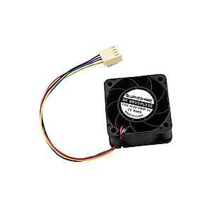 Dedicated DC 5V Cooling Fan Compatible with NVIDIA Jetson Nano Developer Kit and B01 Version PWM Speed Adjustment Strong Cooling Air Fan 40mm×40mm×20mm with 4PIN Reverse-Proof Connector