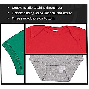 Creeper Mamas Boy Cute Funny Sarcastic Shower Baby Shirt Gift for Newborn Son (Light Heather Grey) - 0-3 Months