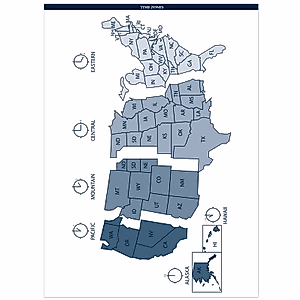 House of Doolittle 2024 Weekly And Monthly Planner Calendar, Black Cover, Tabbed, 8.5 x 11 Inches, January - December (HOD28302-24)