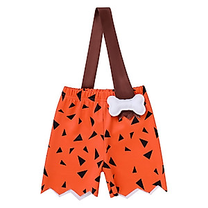 Baby Bam Bam Costume: Bamm Bamm Costume Baby Boy Historical Stone Age Cave Man Outfit for Baby Girls Boys Halloween Fancy Dress Up Birthday Christmas Party Photo Shoot Clothes Boy 2-3T