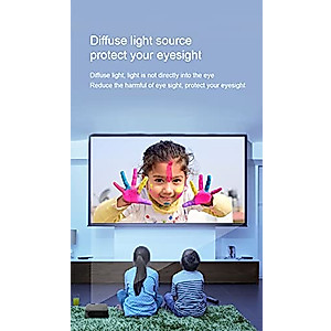 WiFi Mini Projector, Pocket Size for Apartment, Bedroom, Outdoor Portable Video Projector, Compatible with Full Hd 1080p HDMI, USB, SD, Laptop, Smartphone，Home Theater Enjoy