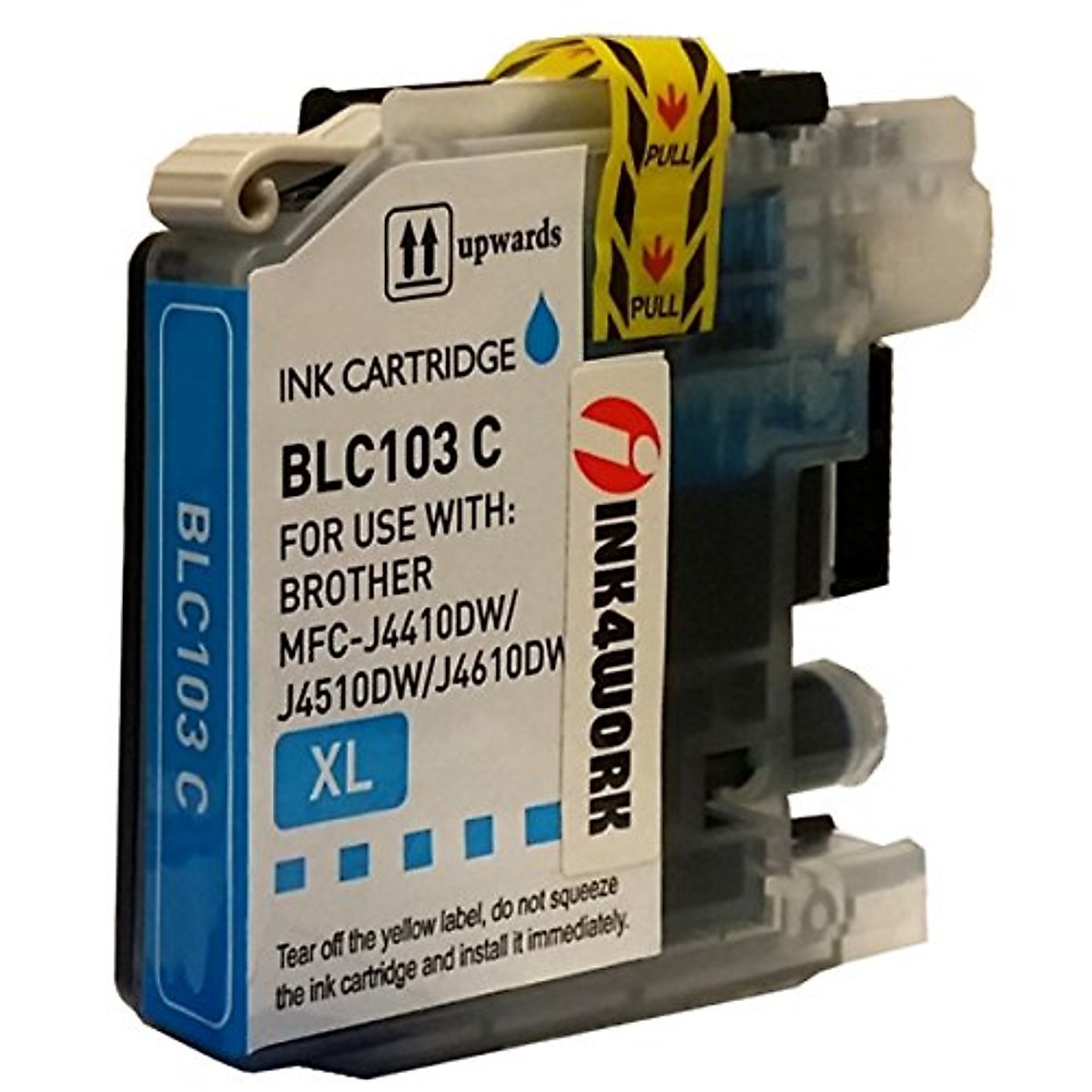 INK4WORK 24-Pack Compatible Replacement for Brother LC103XL LC-103XL Ink Cartridge DCP-J152W MFC-J245 MFC-J285DW MFC-J450DW MFC-J470DW MFC-J475DW MFC-J650DW MFC-J870DW MFC-J875D