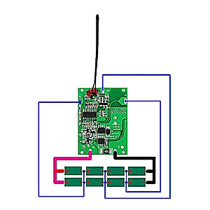 Li-ion Battery Shell BMS PCB Charging Protection Board Nesting Lithium Box Housing For Irobot Roomba 5 6 7 8 9 Series Sweeper (PCB+BOX)