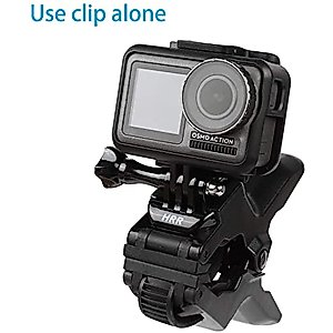 Jaws Flex Clamp Smartphone Mount with Adjustable Gooseneck（13 Sections） Compatible with iPhone Samsung,and GoPro Hero 9,8,7,6,5,4,, 3+, 2, 1, DJI Osmo Action Camera Mounts and Most Action Cameras