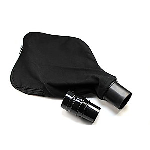 N126162 Miter Saw Dust Bag | table saw dust Collect Bag Include DWV9130 35mm Tool Adapter Fits Dewalt DW715 DW713 DW716 DW716XPS DWS782 DWS780 Miter Saw
