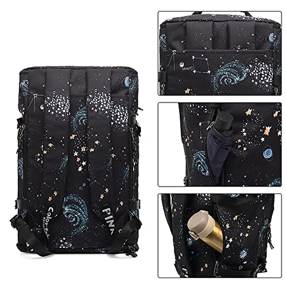 Cool Gym Duffle Bag Backpack 4-Way Waterproof with Shoes Compartment for travel Sport Hiking laptop Lightweight, Kalesi XL