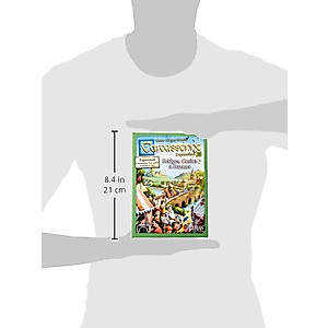 Carcassonne Bridges, Castles & Bazaars Board Game EXPANSION - New Paths and Auctions Await! Medieval Strategy Game for Kids and Adults, Ages 7+, 2-6 Players, 50 Minute Playtime, Made by Z-Man Games