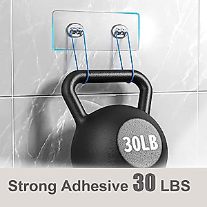 Corner Shower Caddy No Drilling,Shower Organizer Corner,Strong Adhesive Shower Shelves,Metal Bathroom Organizer Shower with Hooks,Shower Wall Caddy Waterproof,Rustproof Black 2 Pack