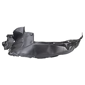 TRQ Front Left Inner Fender Liner Black Drivers Side Compatible with 2016-2023 Toyota Tacoma TO1248205