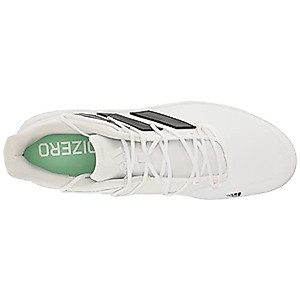 adidas Men's Adizero Afterburner 8 Baseball Shoe, White/Core Black/White, 9.5