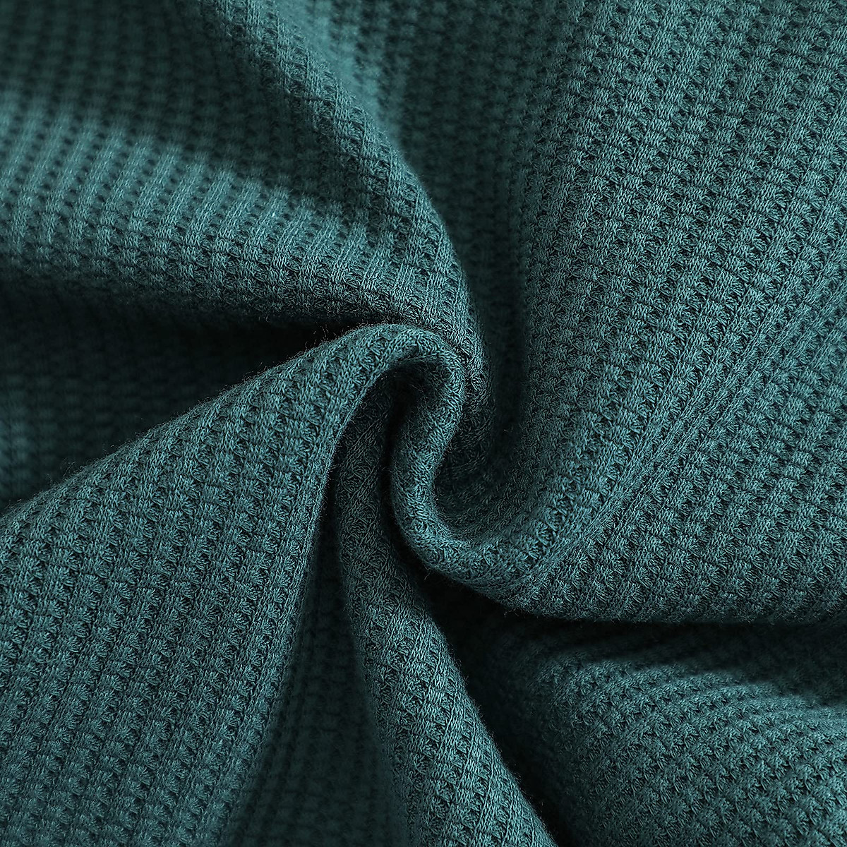 Thorn Tree Newborn Unisex Baby Clothes Set Hooded Long Sleeve Bodysuit Stretchy Pants Girl Boy Cotton Ribbed Outfits Fall Winter (Dark Green Hooded Suit,6-12 Months)