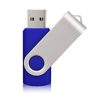KALSAN 32GB USB Flash Drives 32GB Flash Drives 32GB USB Memory Stick USB 3.0 4 Pack-Blue