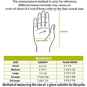 wosofe Golf Gloves for Women Ladies Girls Soft Leather Accessories Breathable for Non Slip 1 Pair