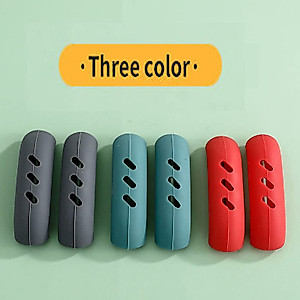 Silicone Anti-Scald Pot Handle Cover, 2023 New Anti-Scald Assist Handle Holder, Silicone Pot Handle Holder, Non-Slip Pot Holder Sleeve Pot Lid Handle, Silicone Handles for Pots and Pans (A*3Pair)