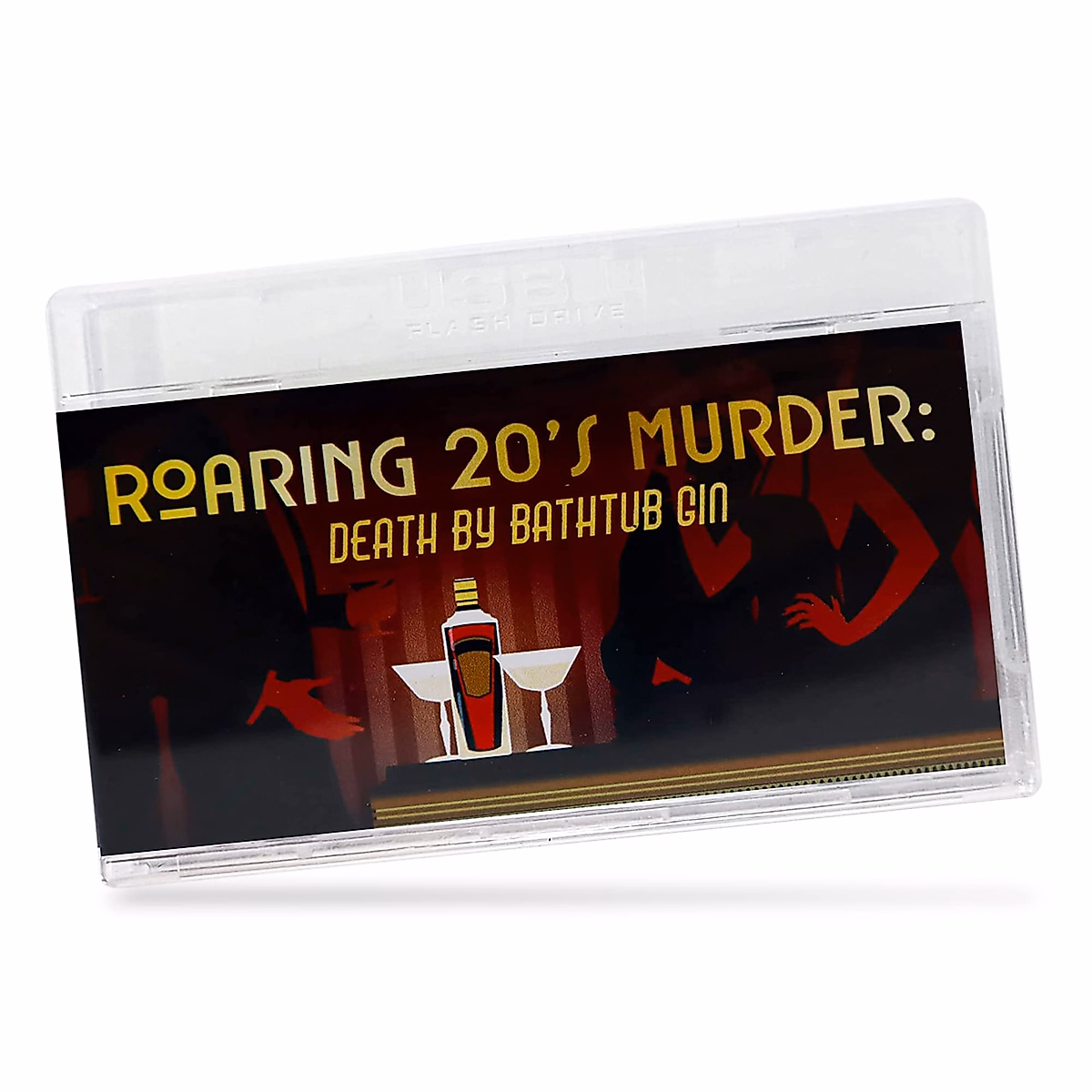 Broadway Murder Mysteries: Roaring 20s Death by Bathtub Gin - Interactive Murder Mystery Game for 3-20 Players