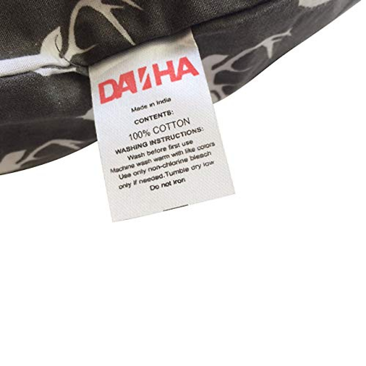 Maternity Breastfeeding Pillow Cover by Danha-Newborn Baby Feeding Cushion Case-Cute Donut Shape Wedge Pillow-Best Infant Support-for New Moms-Deer Head Prints Slipcover-Breathable Soft Fabric