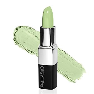 Palladio Stick Concealer, Everyday Long lasting Full to Medium Coverage, Natural under eye concealing and color correcting shades, Convenient Smooth Stick Form, Green