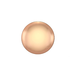 Richelieu Hardware BP9041191 Copperfield Collection 1 3/16-inch (30 mm) Copper Functional Cabinet and Drawer Mushroom Knob for Kitchen, Bathroom, and Furniture