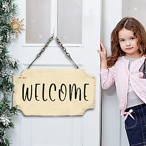 2 Inch Alphabet Letter Stencils, 42 Pcs Reusable Plastic Letters Numbers Symbol Interlocking Drawing Template Kit for Painting on Wood, Fabric, Rock, Chalkboard, Door Porch, Wall, Signage