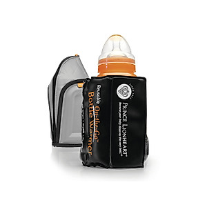 Prince Lionheart On-the-Go Bottle Warmer with Insulated Bottle/Food Bag