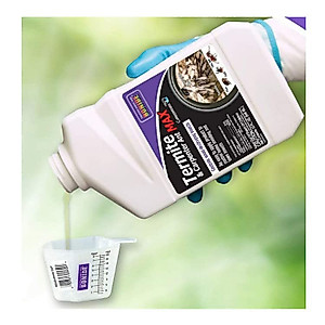 Bonide Termite & Carpenter Ant MAX, 32 oz Concentrate For Outdoor Home, Lawn & Garden Use, Kills Termites, Fleas, Ticks & More White