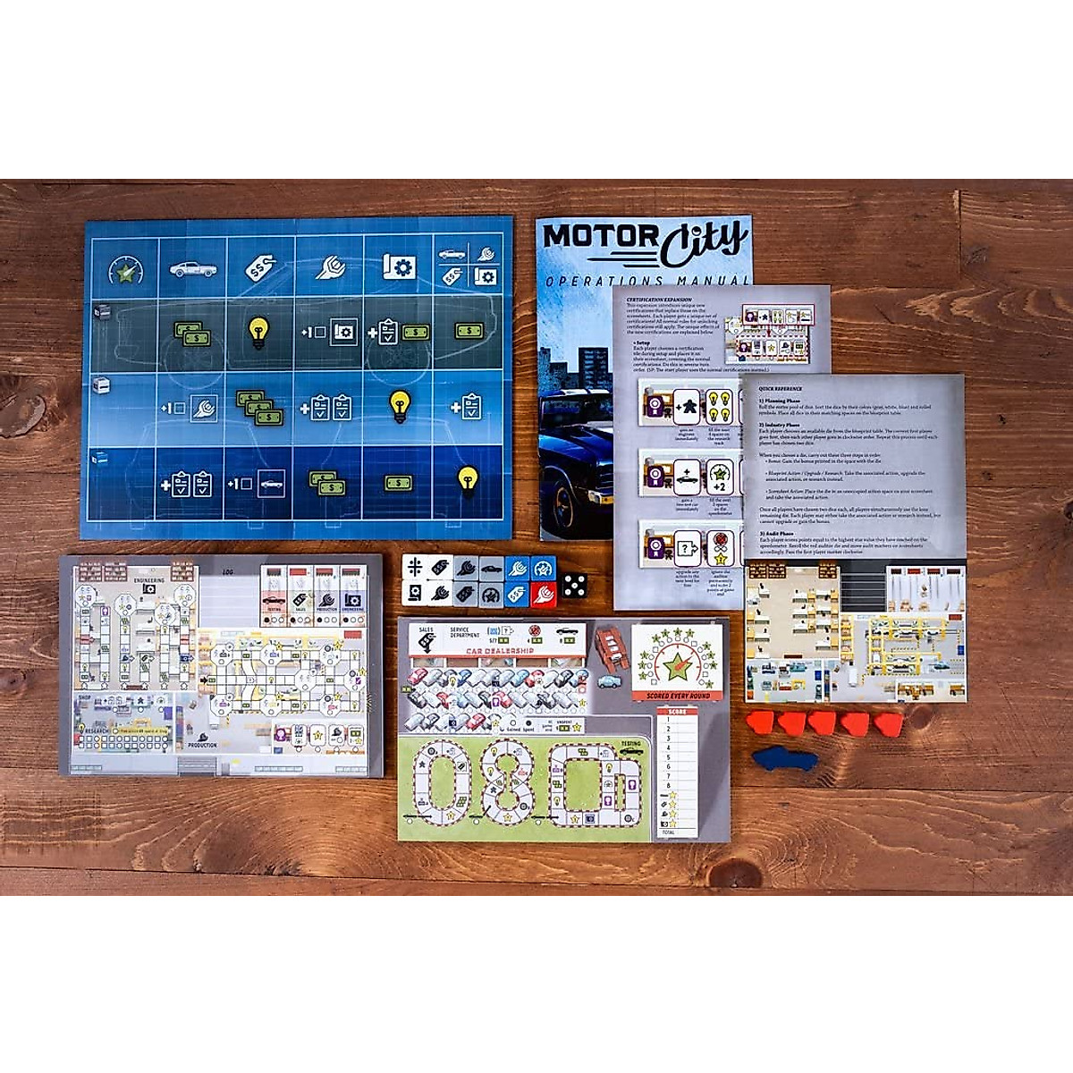 Motor City Board Game