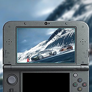 Protective Carrying Case Compatible NEW 3DS XL, with Hard Cover and 2 pcs Screen Protectors, AFUNTA Hard Shell Travel Bag, Protective Films for Top and Bottom Screen