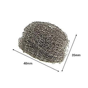 Chef Aid Stainless Steel Doughnut Kettle Descaler, Silver