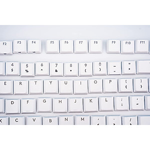 wj forG915 Full Set of 109/87 Keycaps Replacement G915/G913/G815/G813 TKL RGB Gaming Mechanical Keyboard (87 Keys White G915)