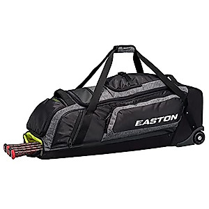 Easton | TANK PRO Wheeled Equipment Bag | Baseball/Softball | Black