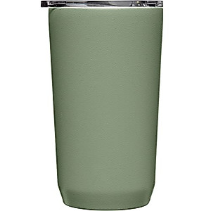 CamelBak Horizon 16 oz Tumbler - Insulated Stainless Steel - Tri-Mode Lid - Moss