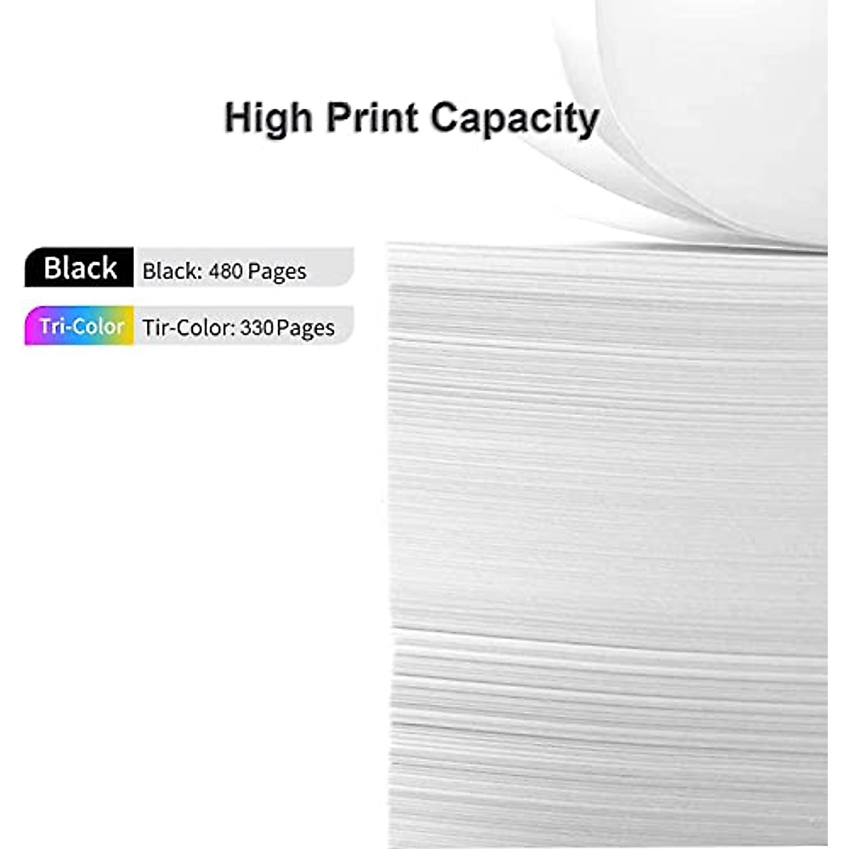 Saiyeeka Remanufactured for Canon 140 141 Ink Cartridge Replacement for Canon PG140 CL141 XL Ink Cartridges for Pixma Pixma MG2580 MG2400 MG2500 MG4110 MG4210 IP2880 1 Black 1 Color