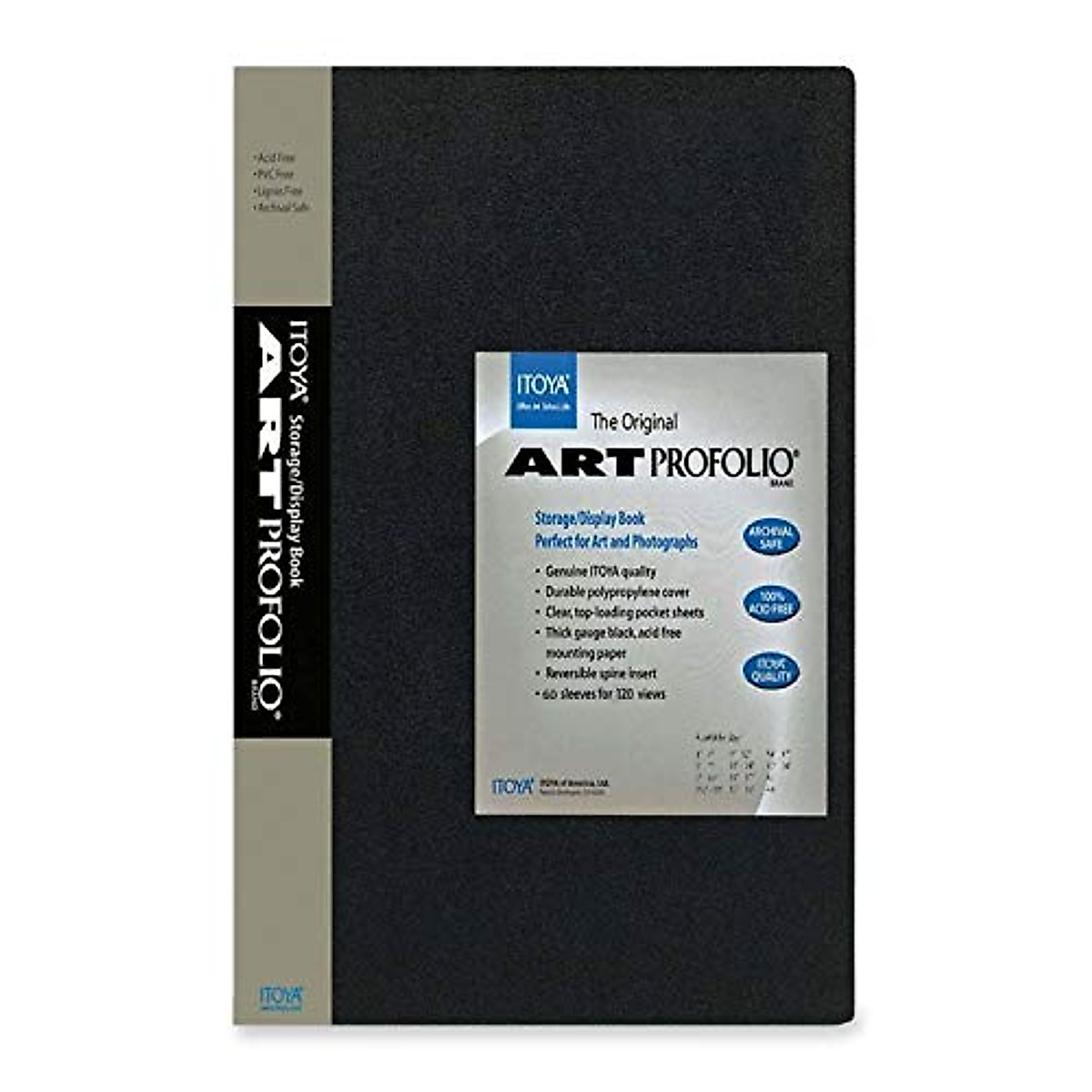 Itoya Art Portfolio 8x10-Inch Storage Display Book (Pack of 2)