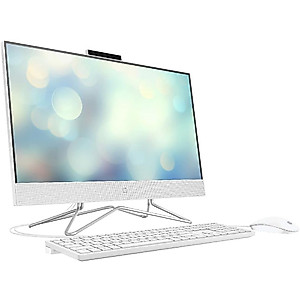 HP 2023 21.5 inch AIO Desktop, Intel Celeron J4025 Processor, Intel UHD Graphics 600, 12 GB RAM, 512 GB SSD, Windows 11 Home, Snow White, Z&O Accessories