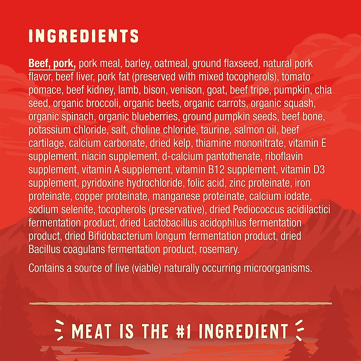 Stella & Chewy's Wild Red Dry Dog Food Raw Blend High Protein Wholesome Grains Red Meat Recipe, 21 lb. Bag