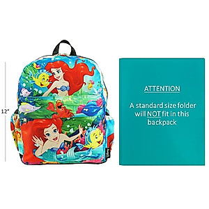 Disney Princess - Ariel Deluxe Oversize Print 12" Backpack - A20272